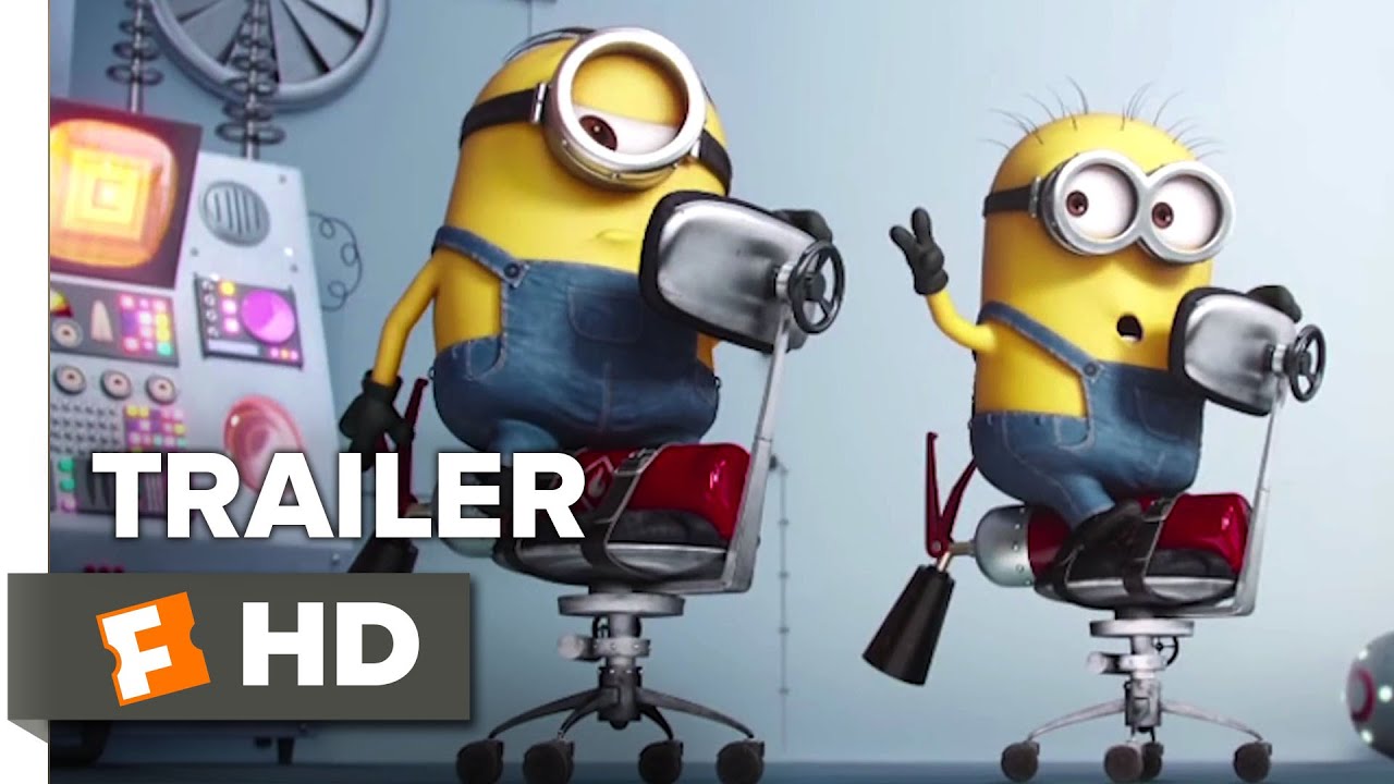 Minions Blu-Ray Official Trailer #1 (2015) - Sandra Bullock, Jon Hamm ...