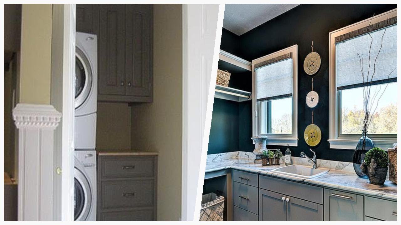 75 Premium Laundry Room With Gray Cabinets Design Ideas You'll Love ...