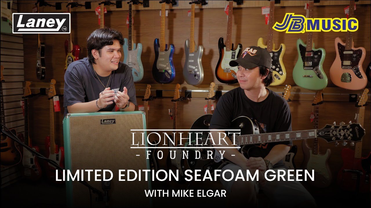 Mike Elgar - LANEY LIONHEART FOUNDRY - YouTube