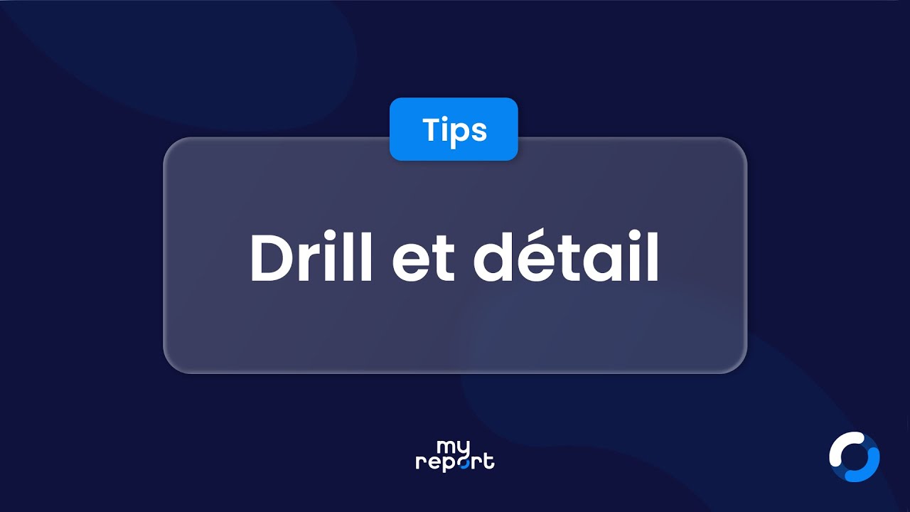 Comment driller sur un graphique et afficher son détail ? - YouTube