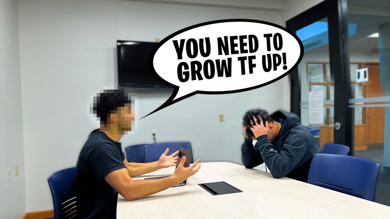 FAKE job interview PRANK on brother... - YouTube