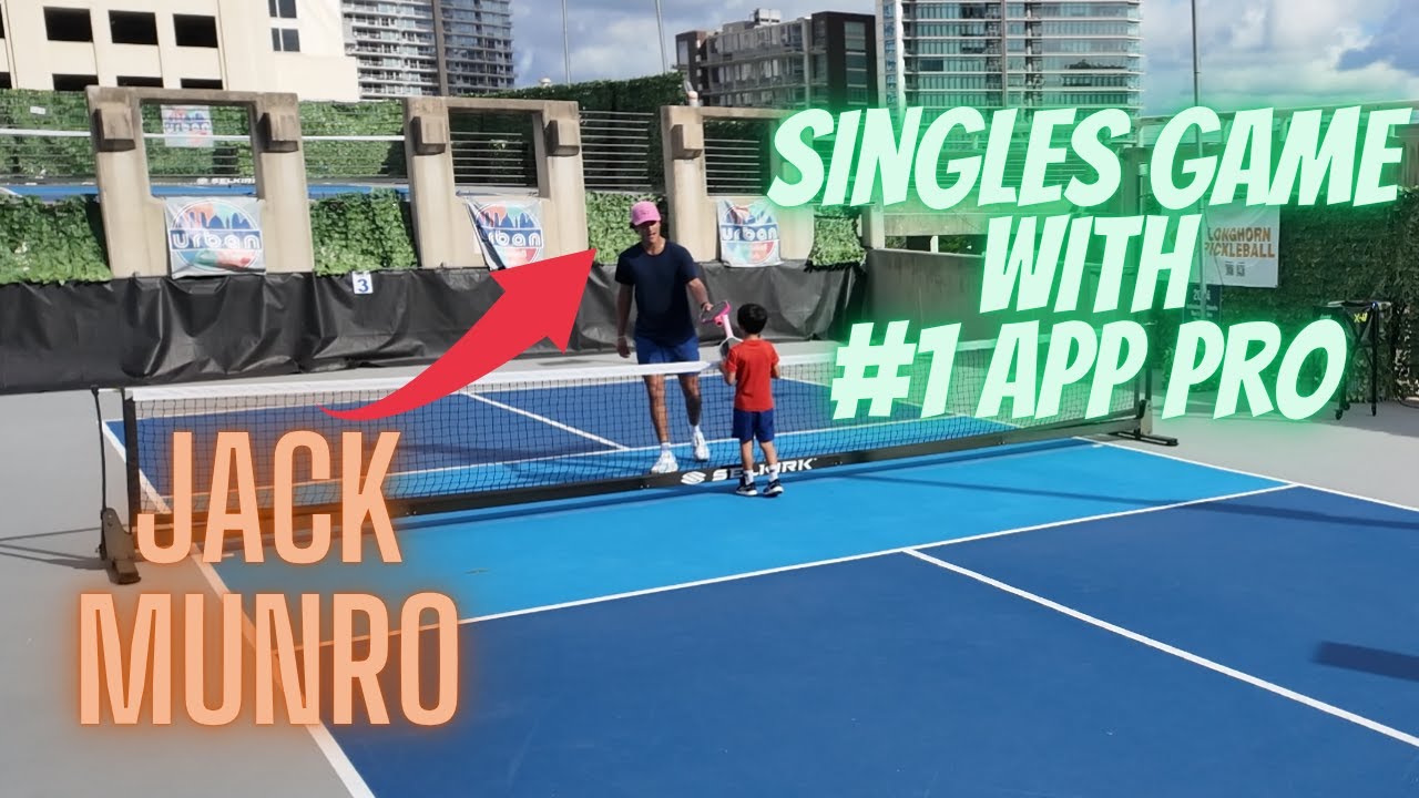 Can This Kid Keep Up with the #1 Pro? Pickleball Singles Game with Jack ...