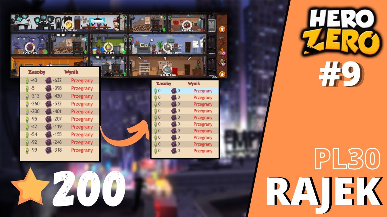 200LVL / EFEKTYWNA KRYJÓWKA [HERO ZERO] - YouTube