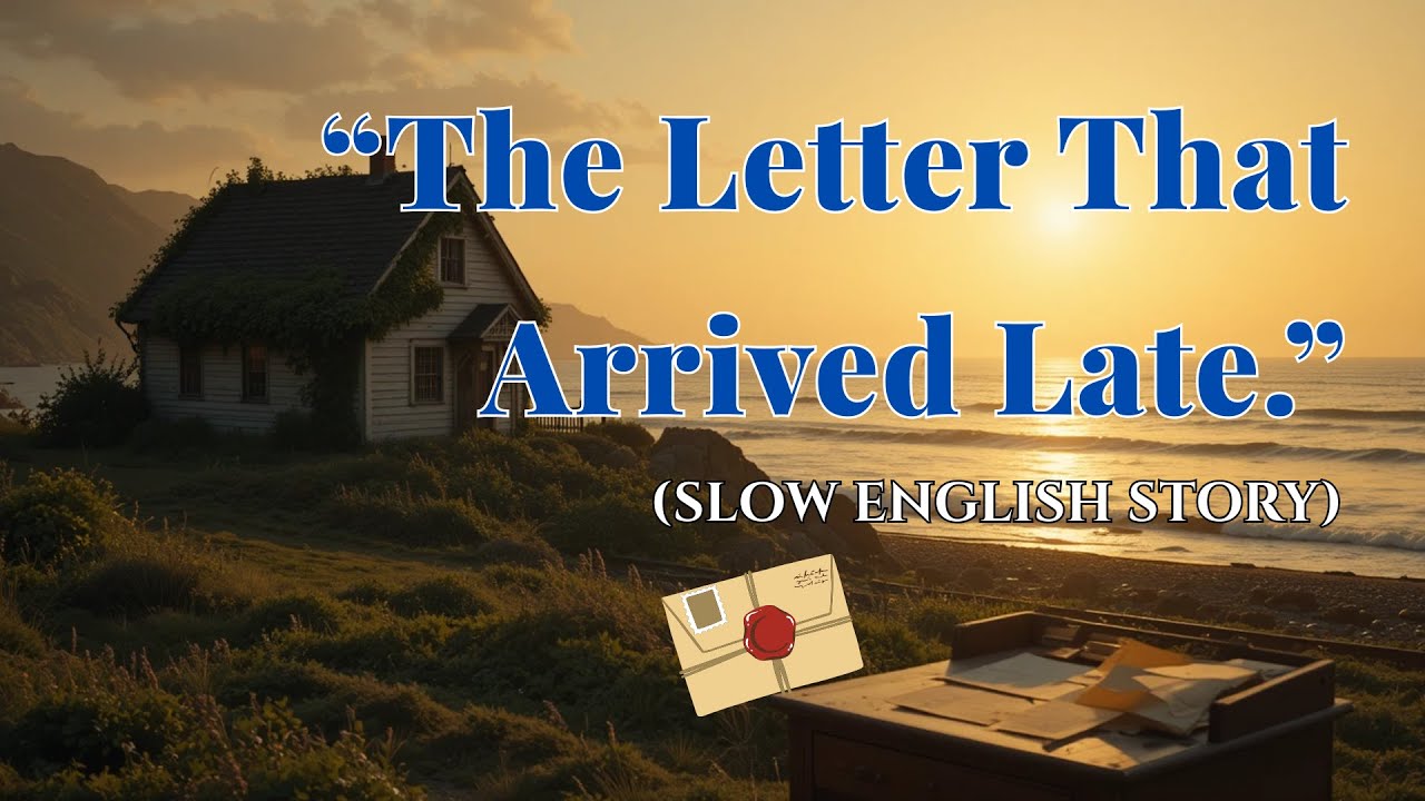 The Letter That Came 30 Years Late ️ | Slow English Story for Learners ...