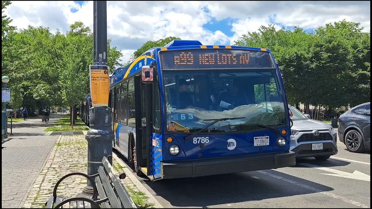 Mta B99 3 Train Shuttle Bus Action Youtube