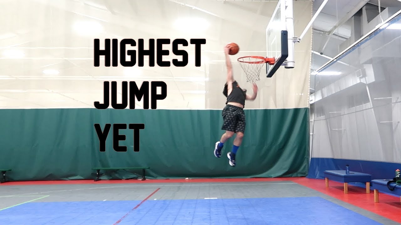 Max Jump and Dunk Workout-NEW HEIGHT REACHED!! - YouTube