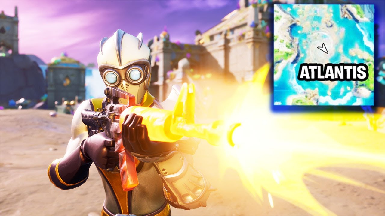 YENİ ATLANTİS BÖLGESİNE ATLADIK ?!! - FORTNITE BATTLE ROYALE - YouTube