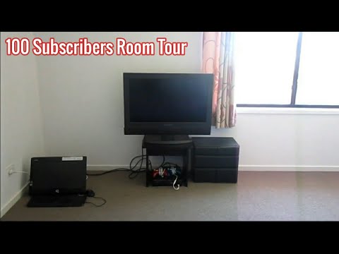 100 Subscribers! Room Tour - YouTube