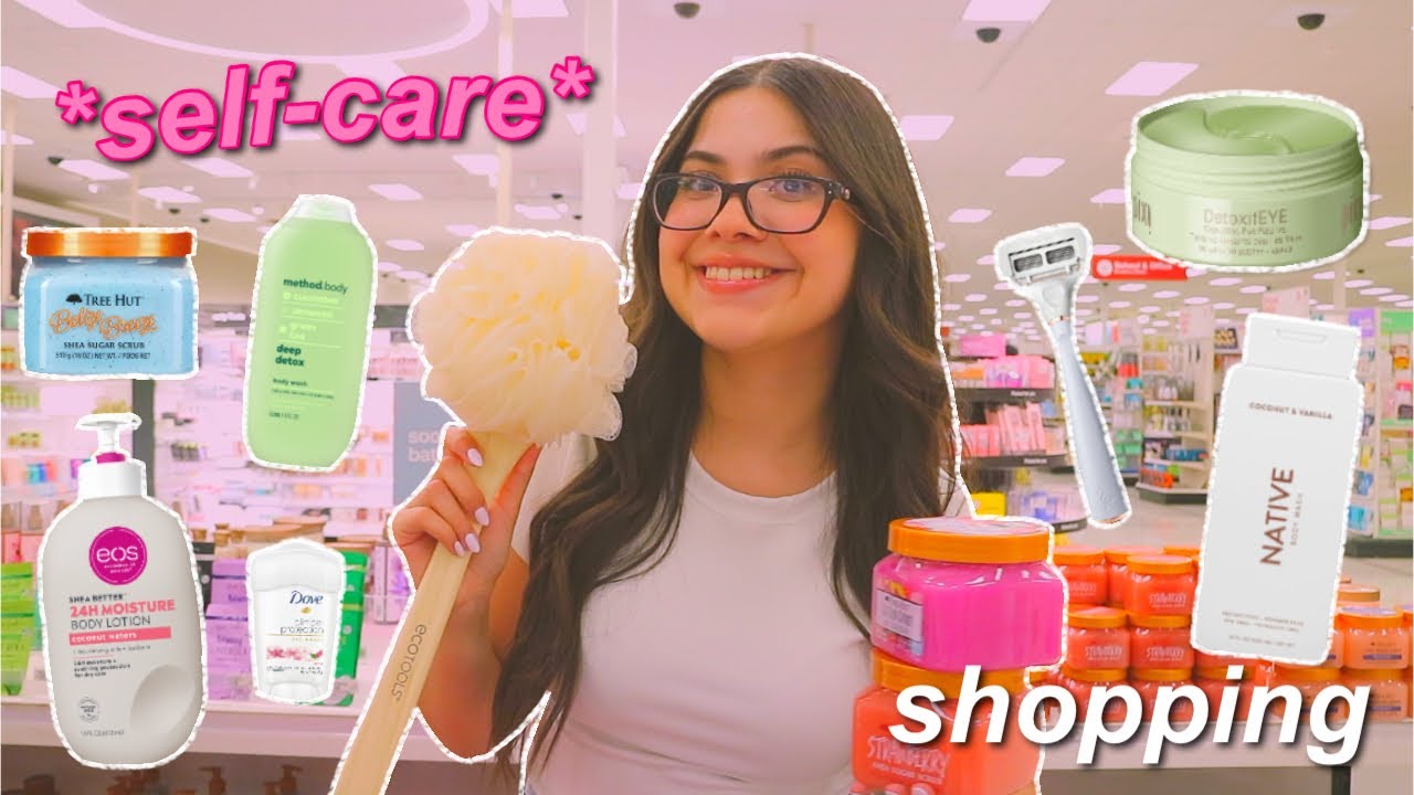 let's go self care shopping at target!! - YouTube