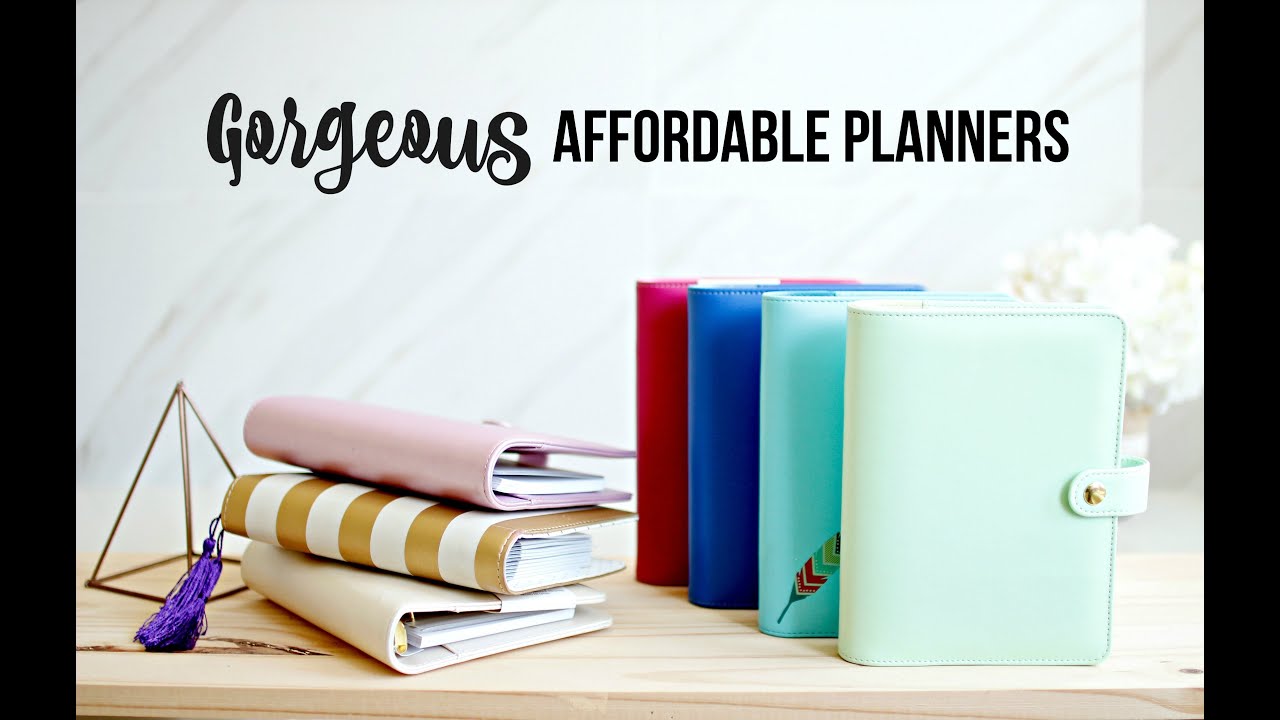 Gorgeous Cheap Planners For Under 15 YouTube Gorgeous Cheap Planners For Under 15 YouTube