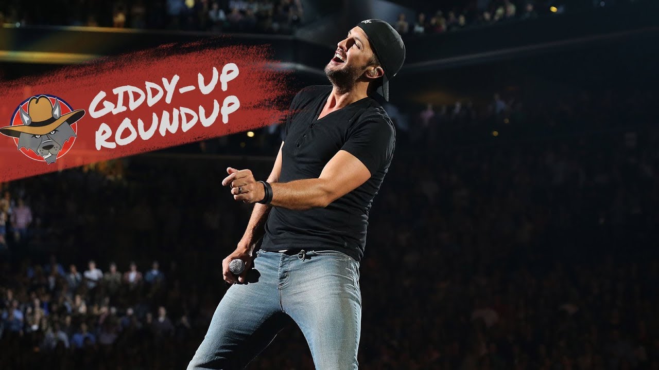 Luke Bryan Wakes a Sleeping Fan - YouTube