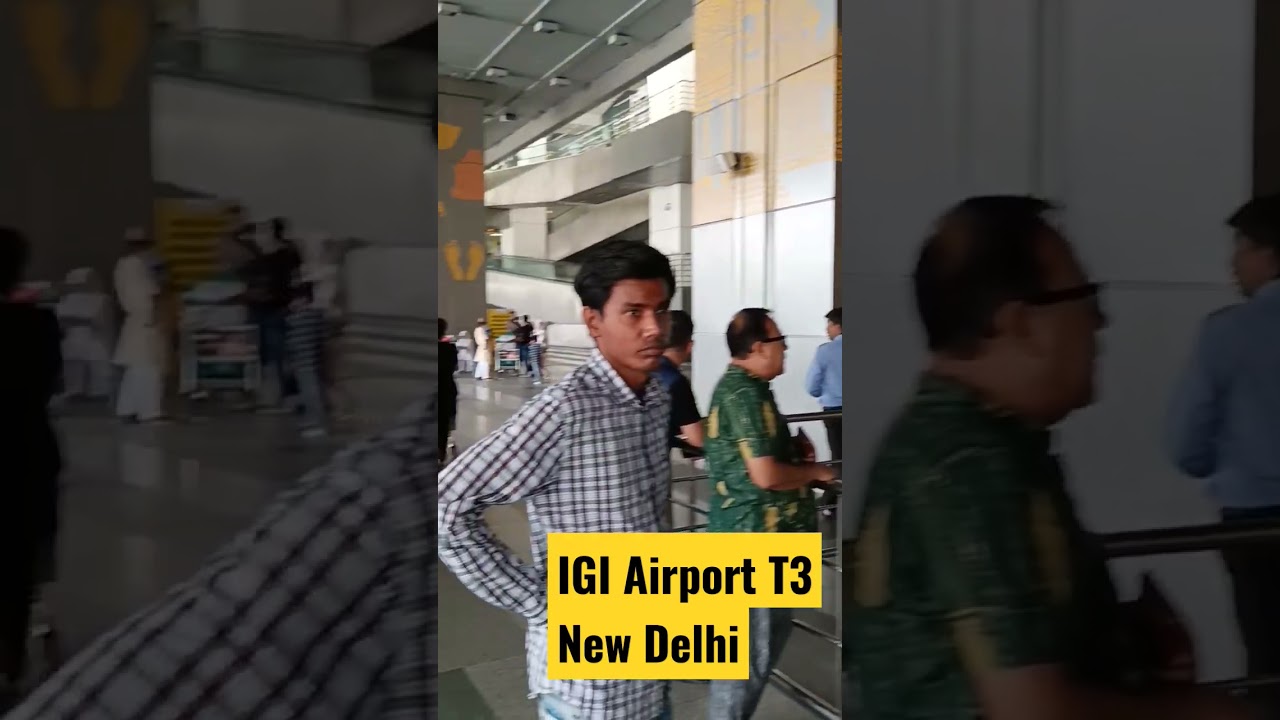 Indira Gandhi International Airport T3, IGI Airport New delhi - YouTube