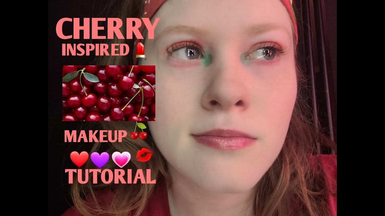 Cherry Inspired Makeup Tutorial | Coolasice Makeup - YouTube