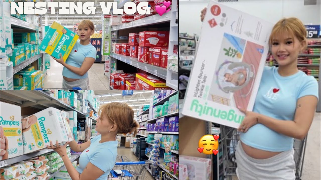 BUMILI NG MGA KULANG NA GAMIT PARA NI BABY (NESTING VLOG) - LIFE IN ...