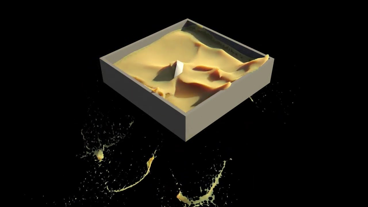 Cinema 4D Realflow Test 3 Redshift Render - YouTube