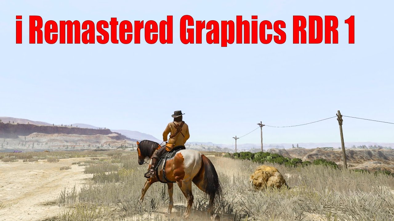 This Is Absolutely IncredibleI - Game Remastered Graphics, RDR-1 - YouTube