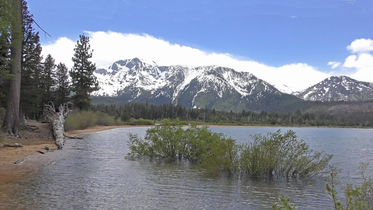 Lake Tahoe Tallac Shoreline and Taylor Creek Rainbow Trail 4K (June ...