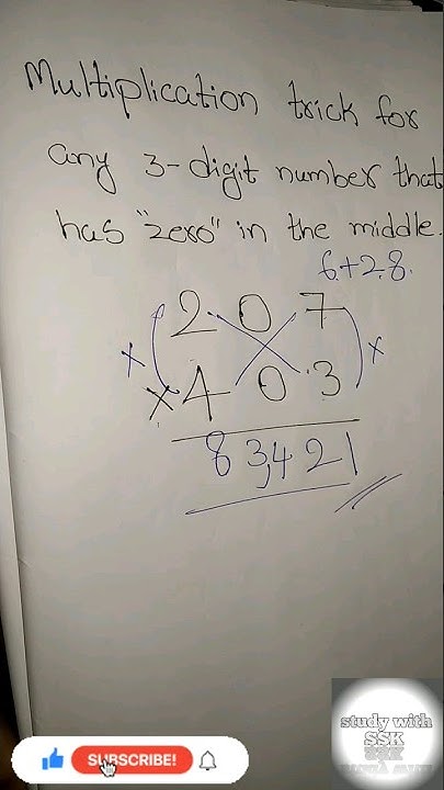 Vedic maths tricks|Vedic maths for beginners|#shorts #short #viral #viralshorts #youtubeshorts ...