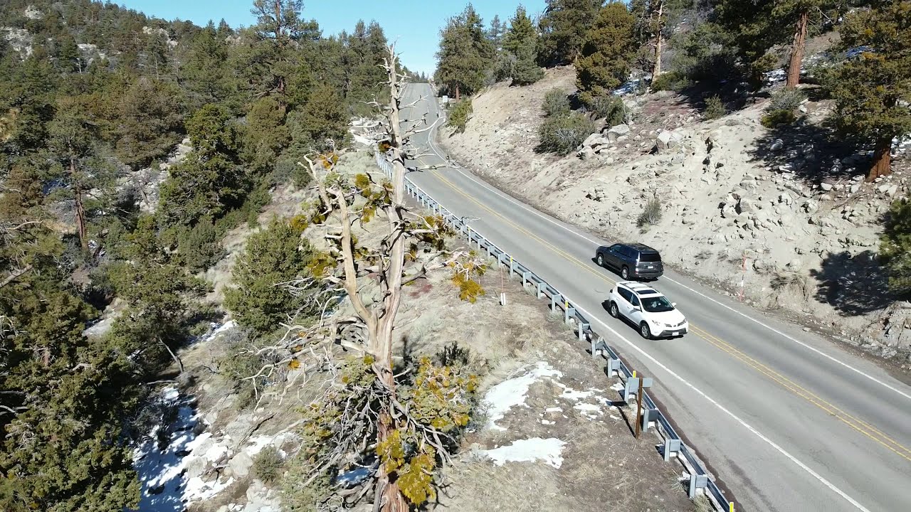 Highway 38 San Bernardino Mountains - Feb 2020 - YouTube