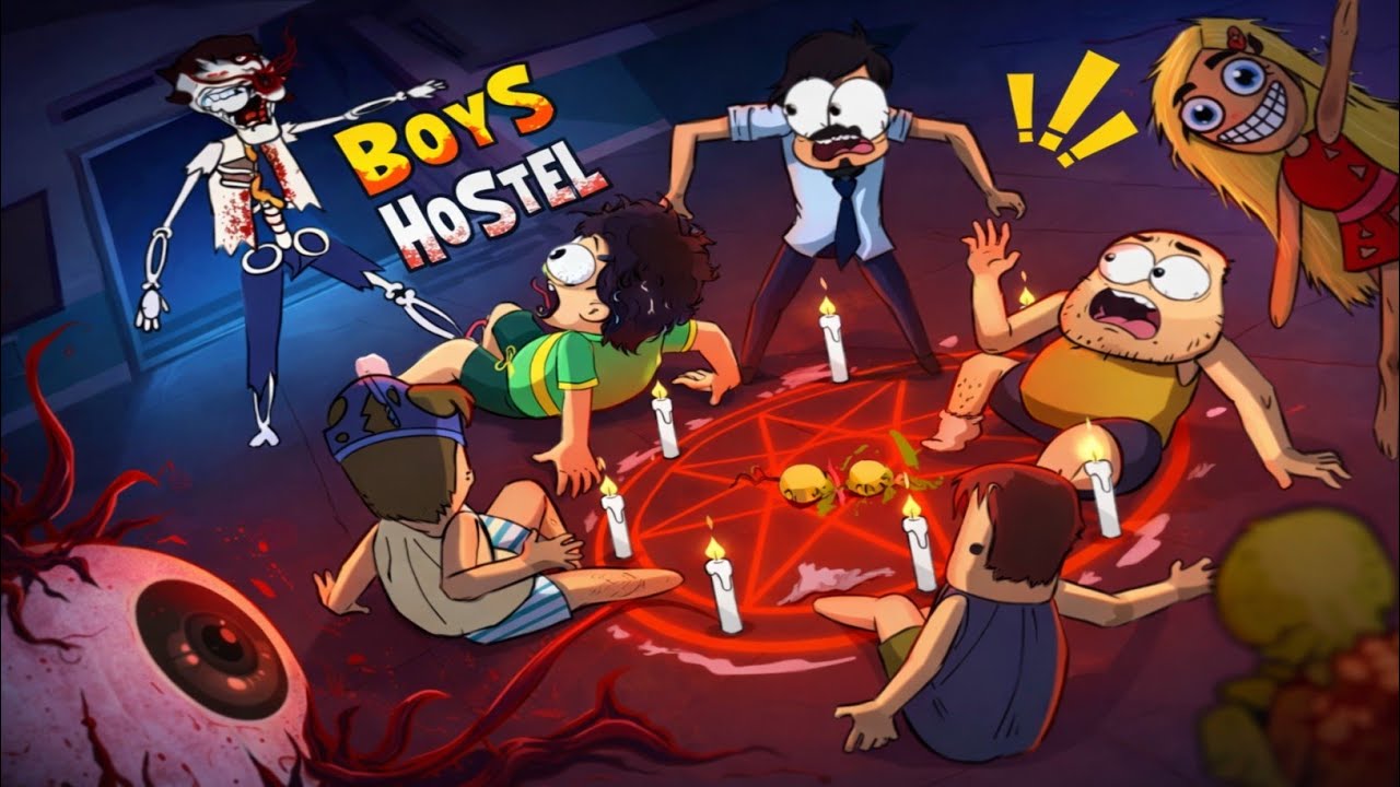 Haunted Boys Hostel Vs Girls Hostel | HardToonz - YouTube