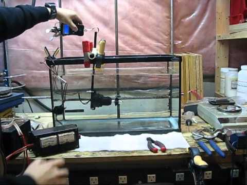 ROV Thruster Testing - YouTube