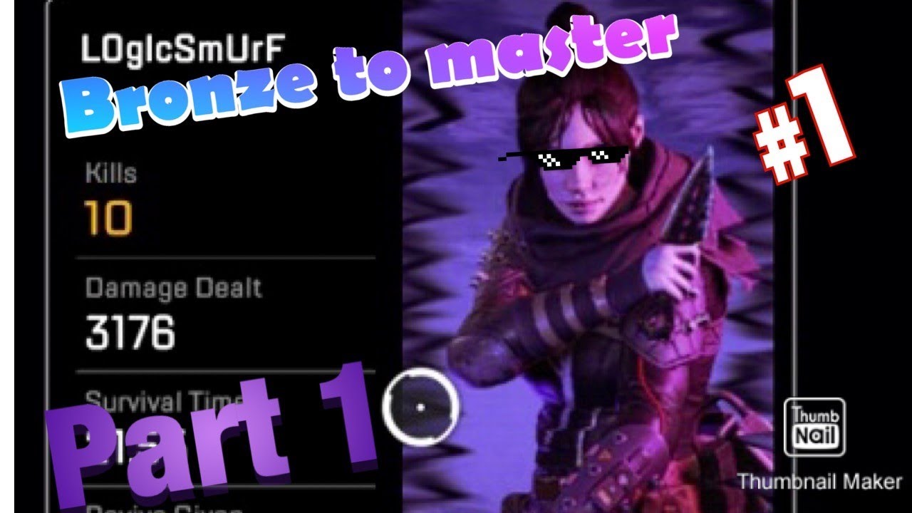 bronze to master apex legends (part 1) - YouTube