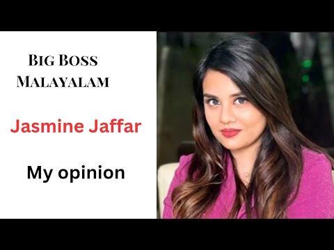 Big boss Malayalam season 6|Jasmine Jaffar issue|@jasminjaffar - YouTube
