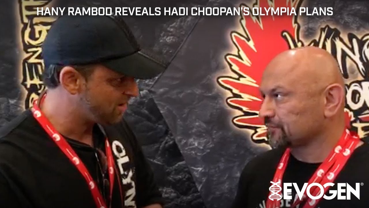 Hany Rambod Reveals Hadi Choopan's Olympia Competition Plans - YouTube