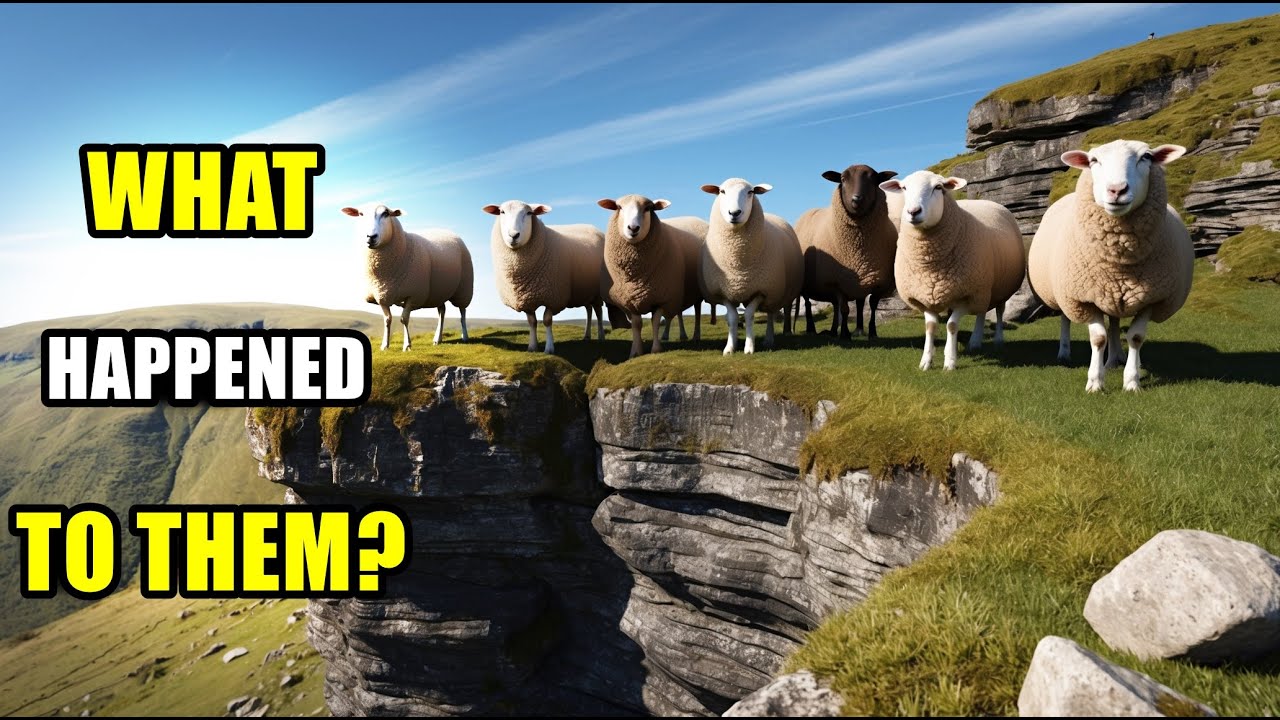 Tragedy or Instinct? How 1,500 Sheep Jumped Off a Cliff in Türkiye ...