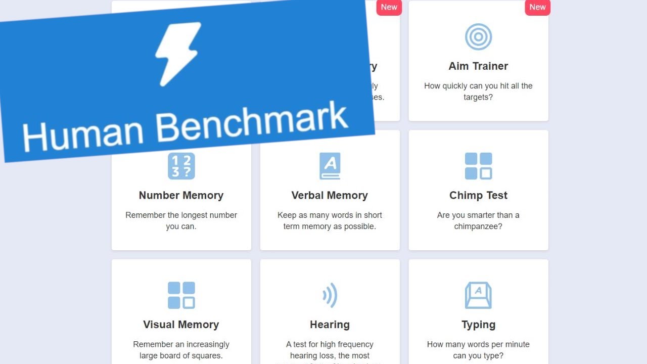 Human Benchmark - Test (Weihnachten 2020) - YouTube