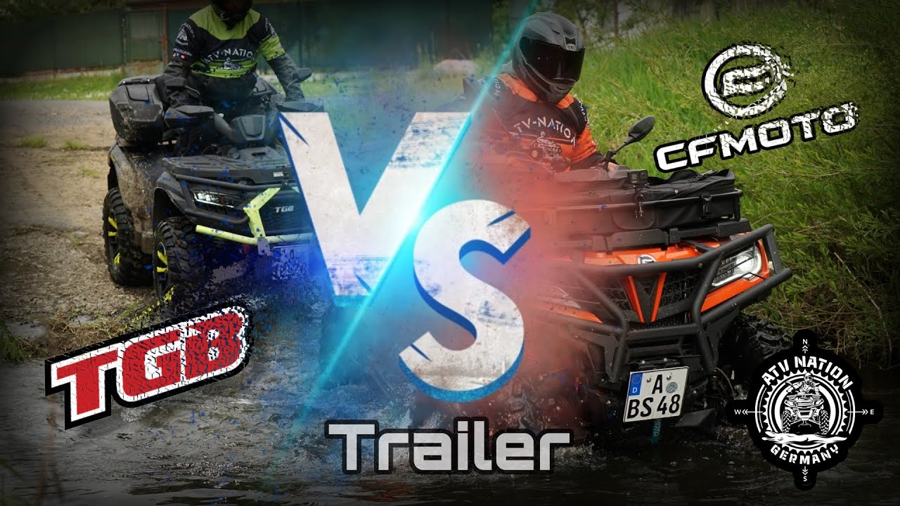 CFMOTO VS TGB der Test / ATV Nation Germany / Trailer - YouTube