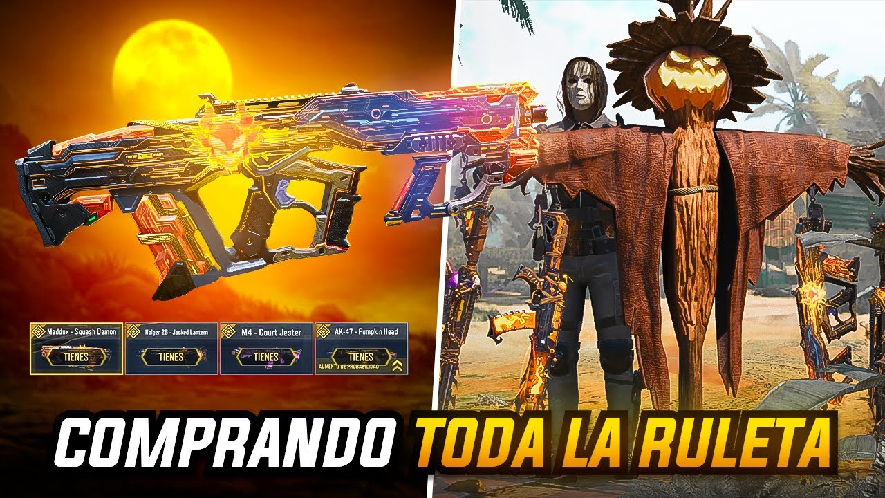 COMPRANDO las 4 LEGENDARIAS de Halloween | COD mobile - YouTube