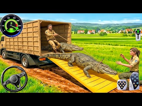 Animal Cargo Truck Simulator Game 3D:2026 Realistice Animal Transport Challenge 🚚🐅!Android Gameplay
