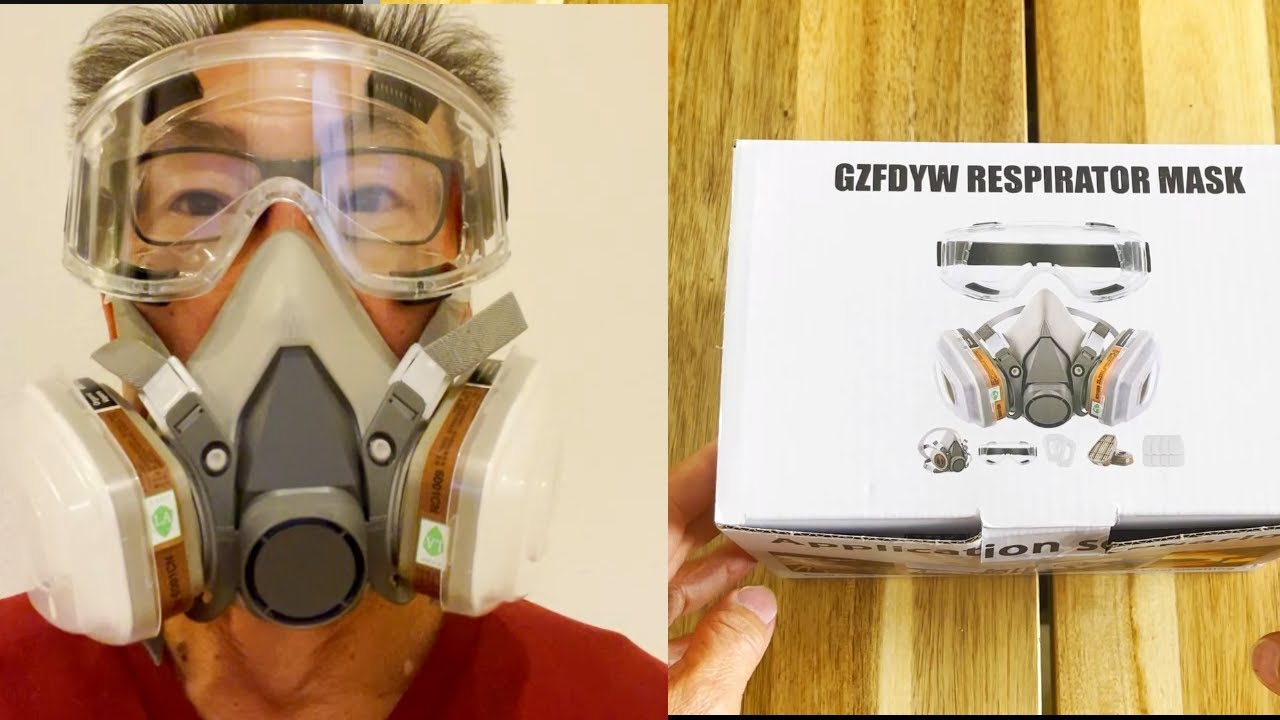 First Time How to Assemble Respirator Mask GZFDYW FDMZ-03 - YouTube