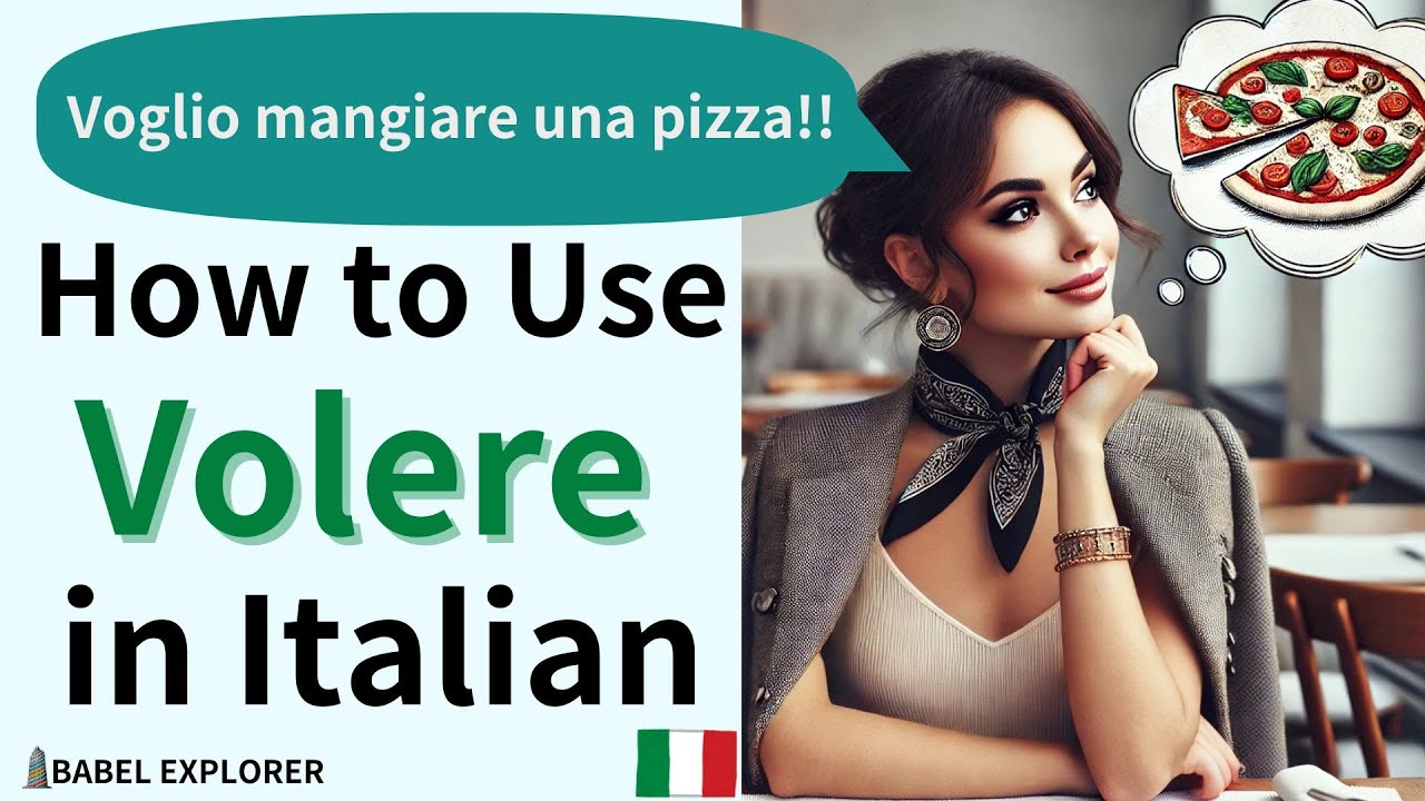 Master "Volere" – How to Say "To Want" in Italian! - YouTube