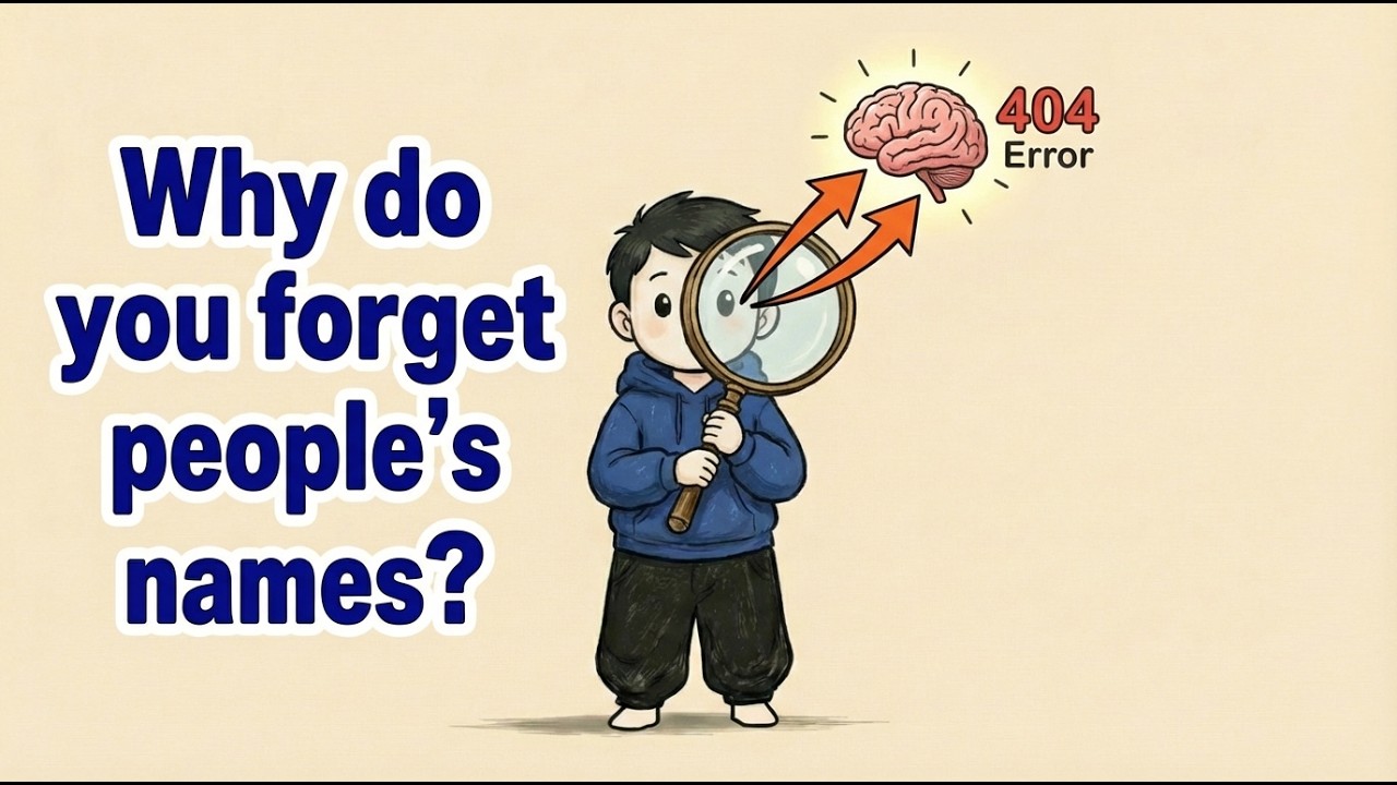 Why do you forget names? (The problem is not your brain)!. - YouTube