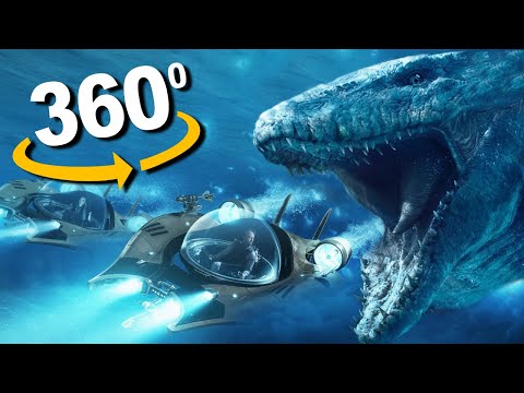 🌑 VR 360° The Abyss | Virtual Reality Deep Sea Horror