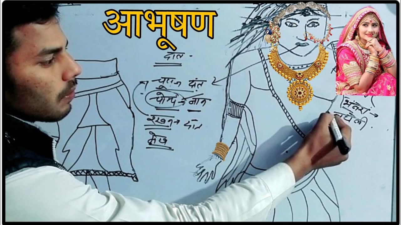 आभूषण।। Rajasthan ke Aabhushan, राजस्थान कला एव संस्कृति [Art & Culture ...