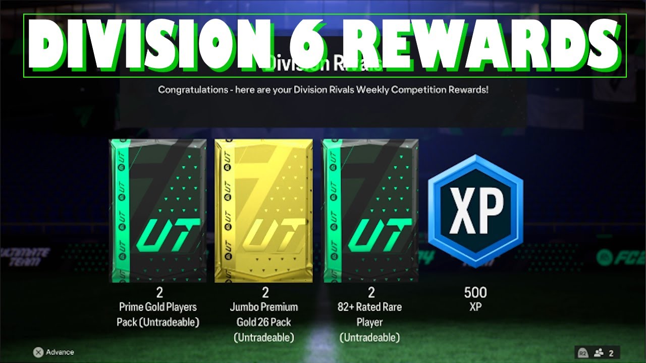 Division 6 Rival Rewards | EA Sports FC 24 - YouTube