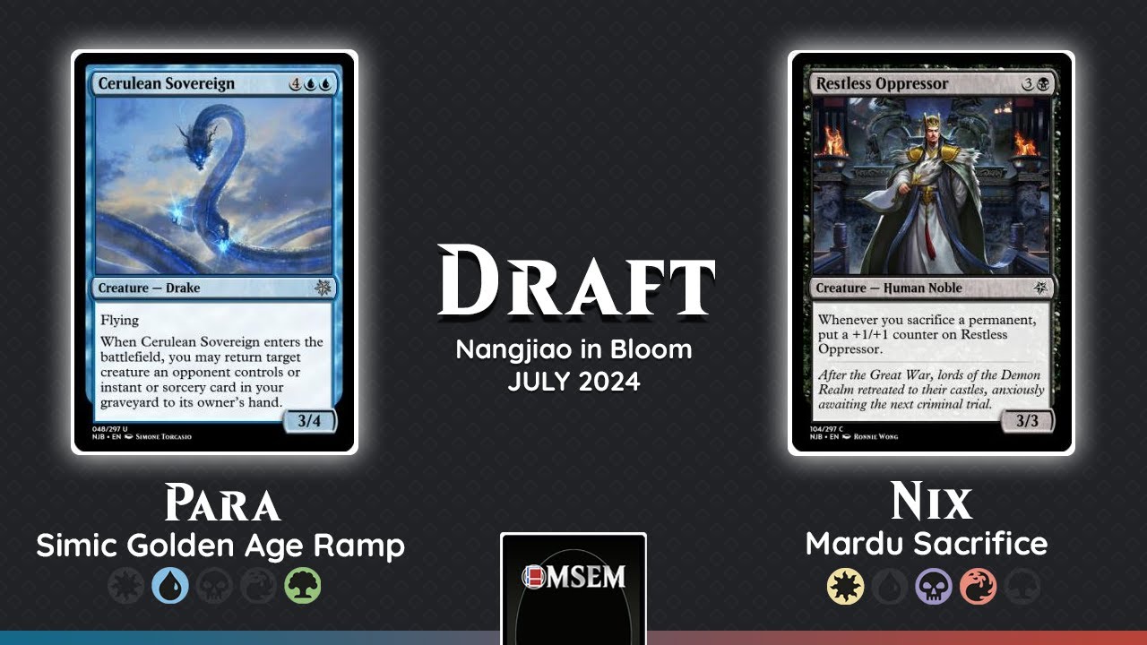 [MSEM] Simic Golden Age Ramp vs Mardu Sacrifice - Nangjiao in Bloom ...
