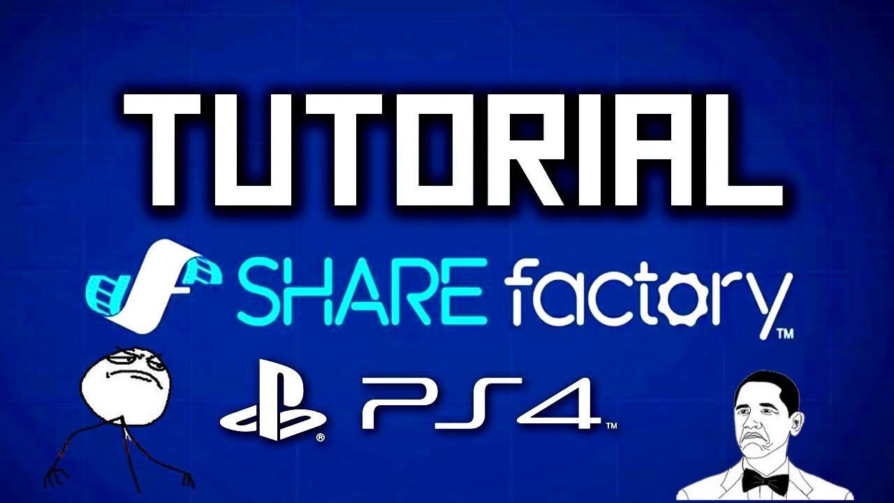 Como editar en sharefactory ps4 - YouTube
