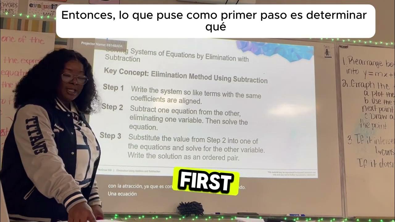 Algebra 1 Module 6 Lesson 3: Elimination using Addition and Subtraction ...