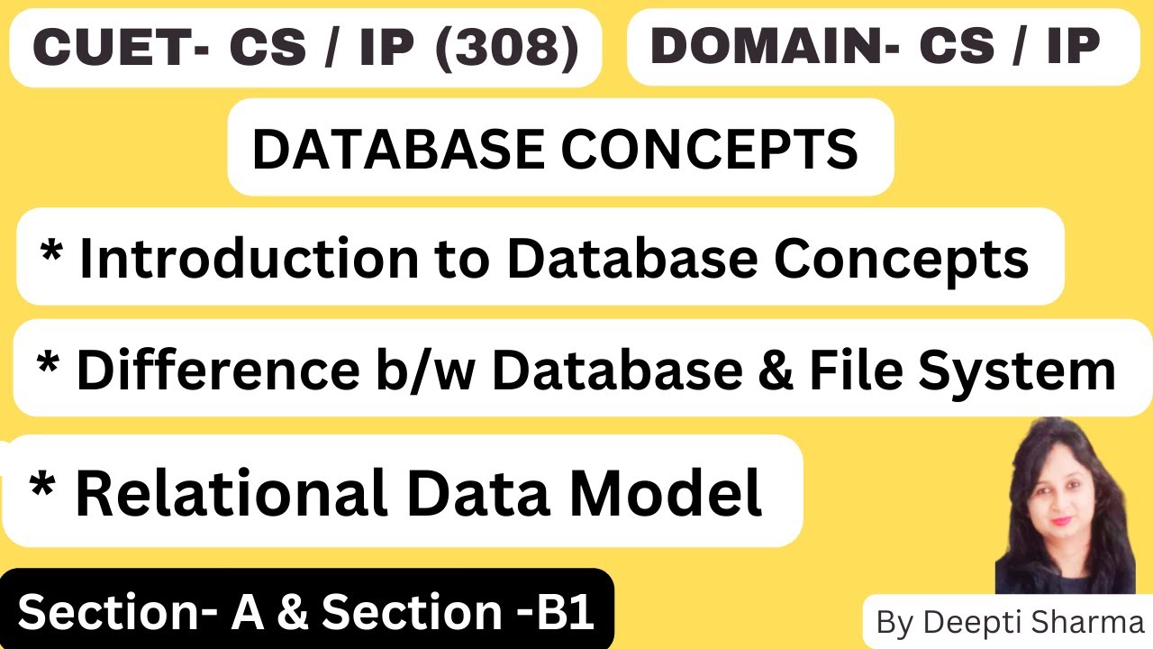 Database Concepts Relational Data Model Keys Cuet Csip Domain Csip Section A And B1