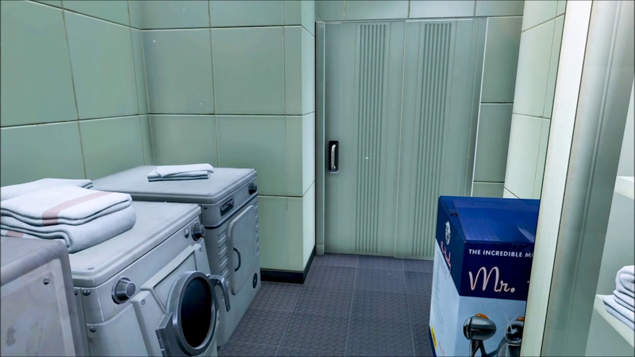 Fallout 4 - Laundry Room Ambiance (white noise, Mr. Handy sounds) - YouTube