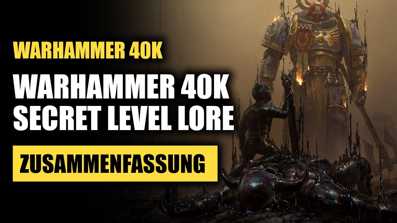 Warhammer 40K Secret Level Lore + Review | Zusammenfassung - YouTube