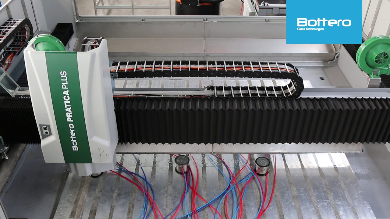 Bottero CNC центр Pratica Plus - YouTube