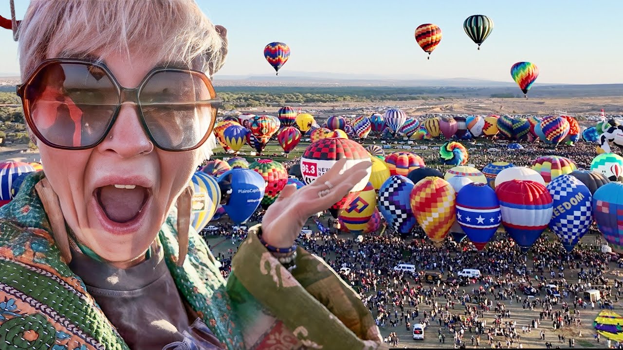 Epic Views, Soaring High above the Albuquerque International Balloon ...