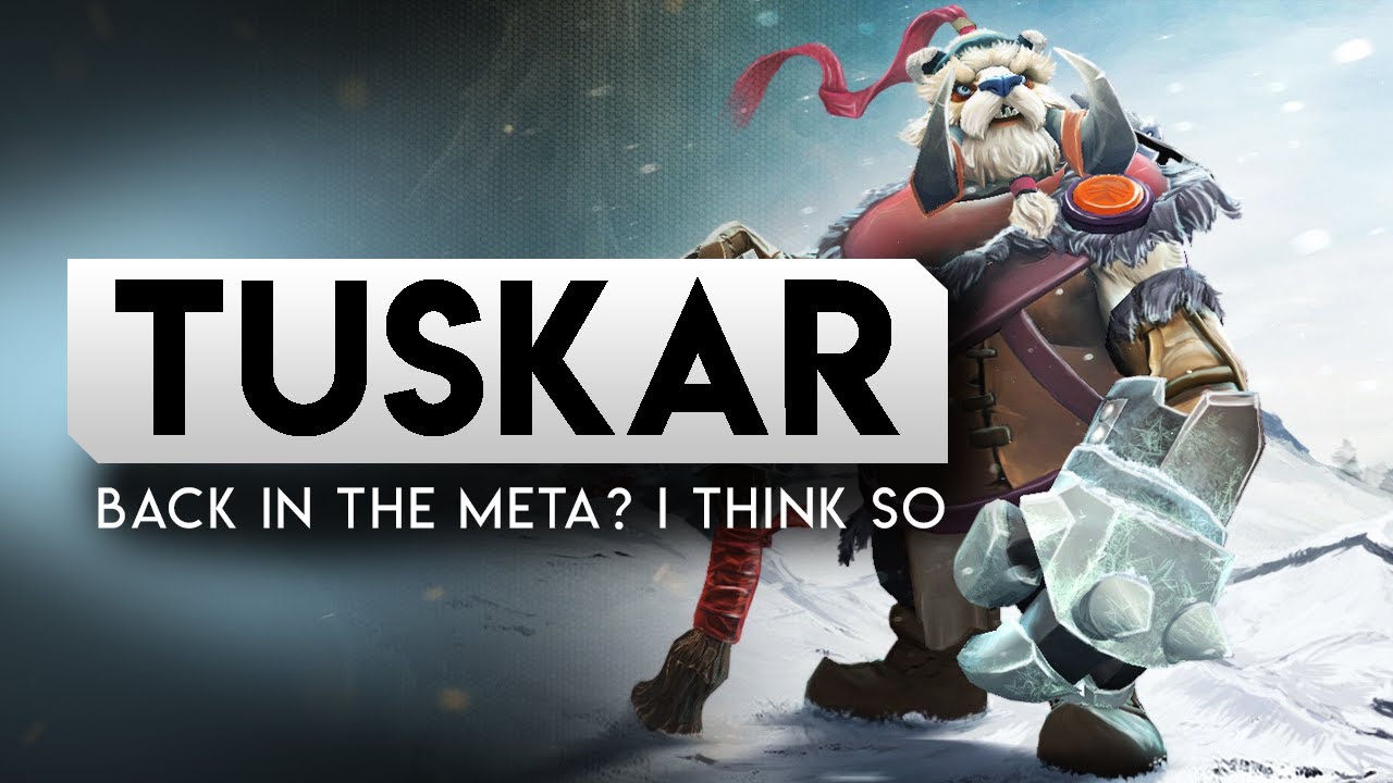 DOTA 2-- Tuskar back in the meta? I think so--Full Gameplay - YouTube