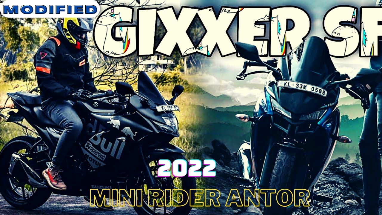 Suzuki Gixxer SF 2022 Modification In Bangladesh | Mini Rider Antor. - YouTube