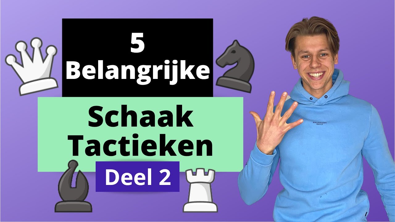 5 Schaak Tactieken die JIJ moet kennen! - YouTube